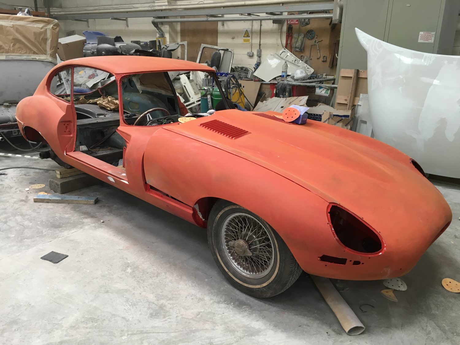 Ready for top coat... - Bridge Classic Cars