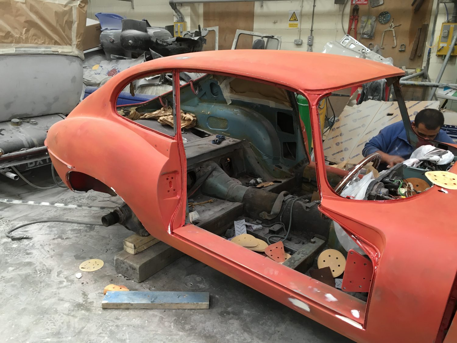 Ready for top coat... - Bridge Classic Cars
