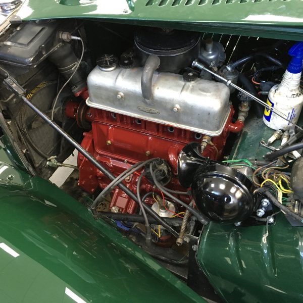 MGTD Competition Engine Repaint - Bridge Classic Cars : Bridge Classic Cars