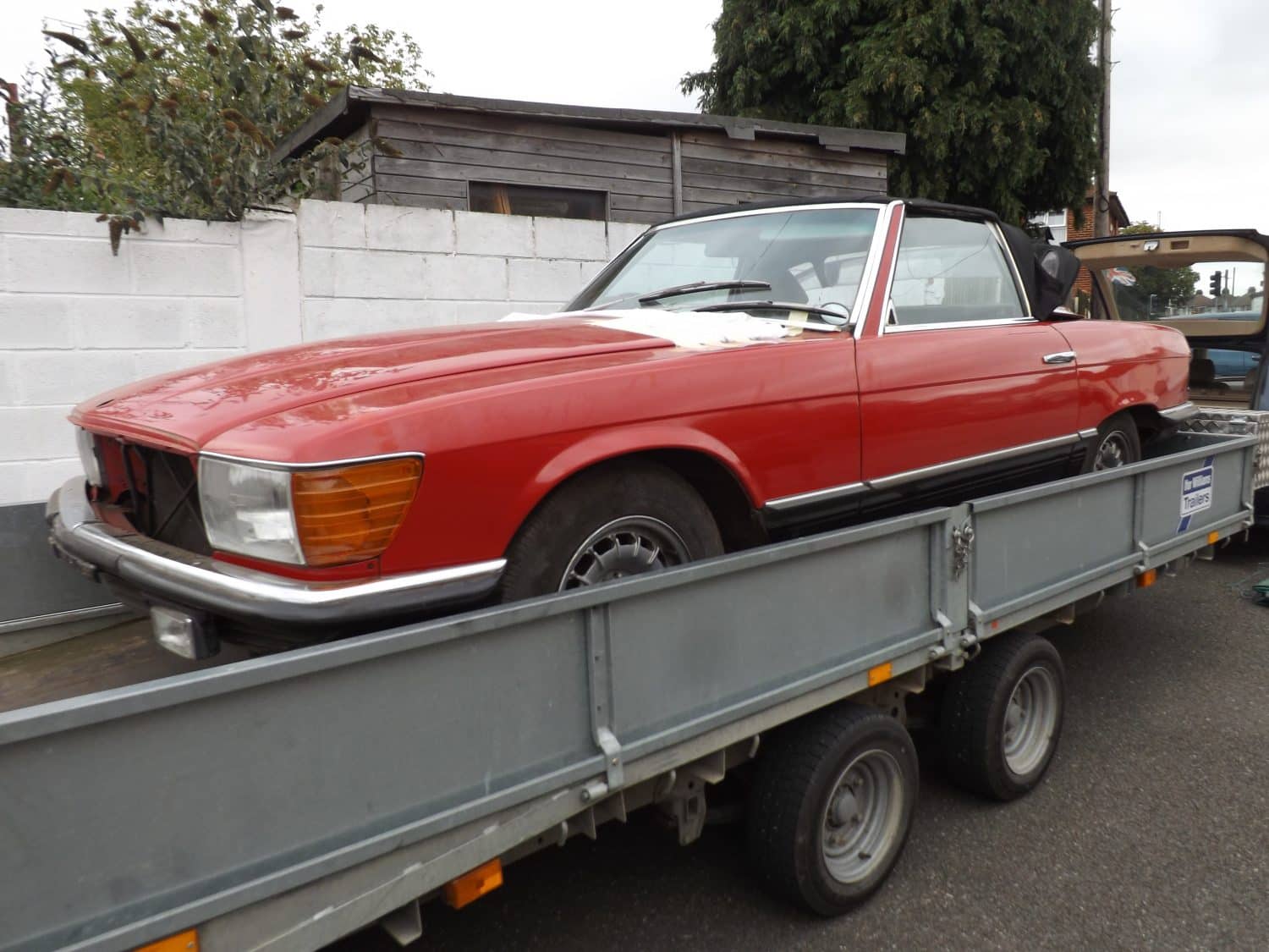 Regrettably, the Mercedes SL Turbo Diesel is now up for sale ...