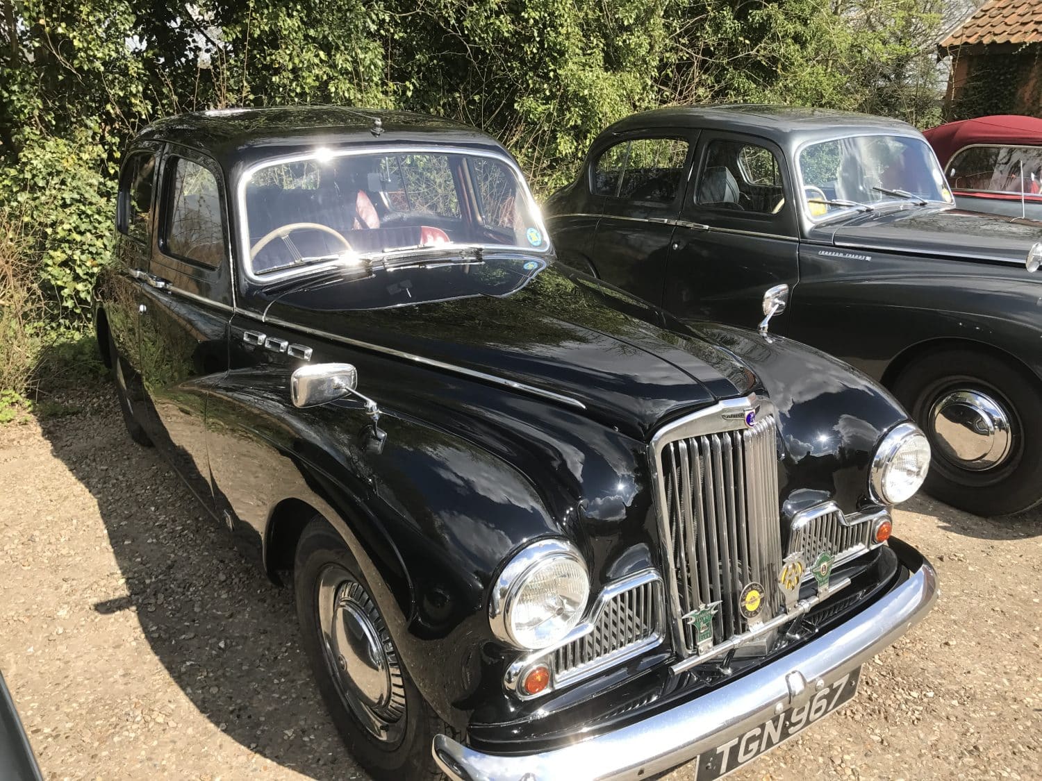 A sunbeam collection out for the day - Bridge Classic Cars