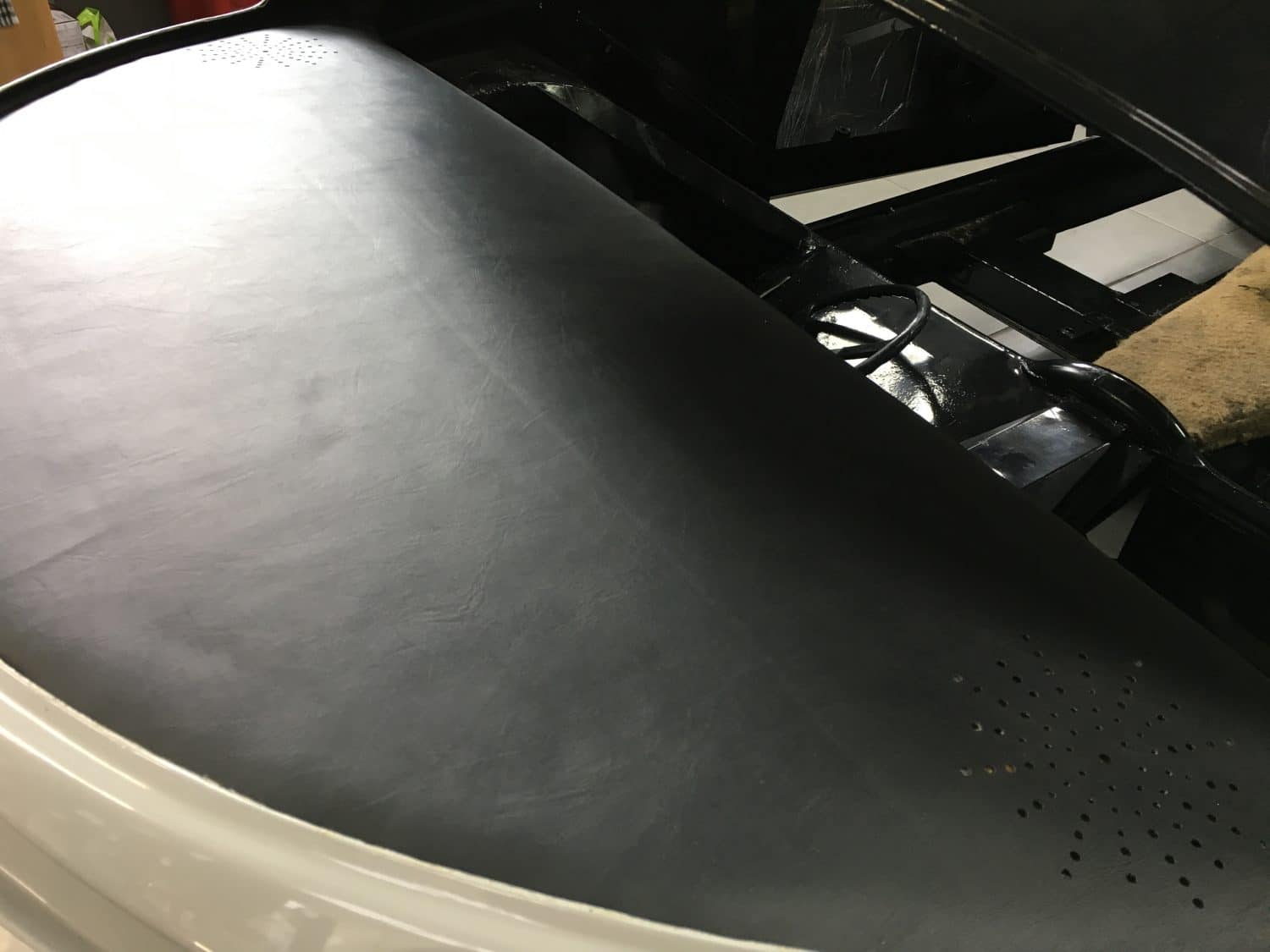 The bespoke parcel shelf is now complete and in position - Bridge ...