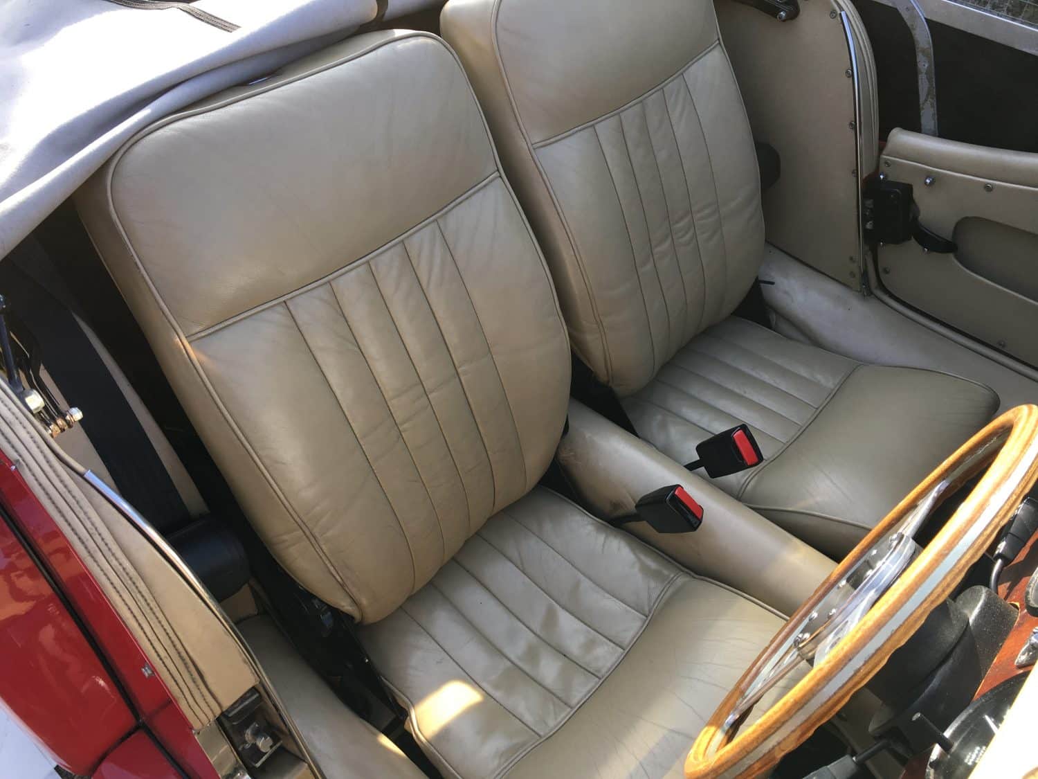 Repairing the Morgan's seat recliner - Bridge Classic Cars