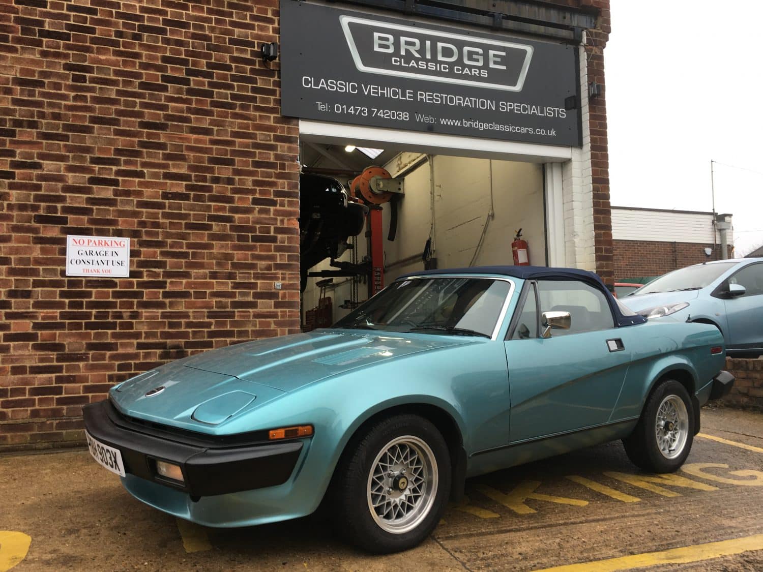 1981 Triumph TR7 V8 - MOT and Service - Bridge Classic Cars