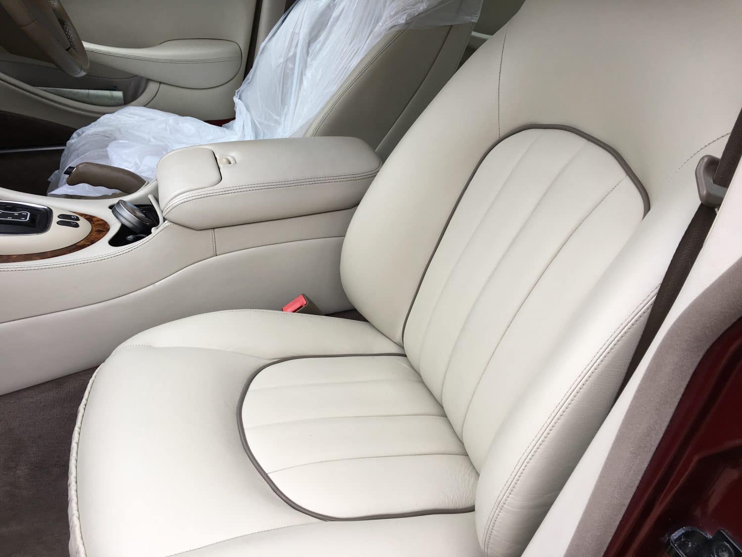 Refurbishing our front and rear leather seats - Bridge Classic Cars