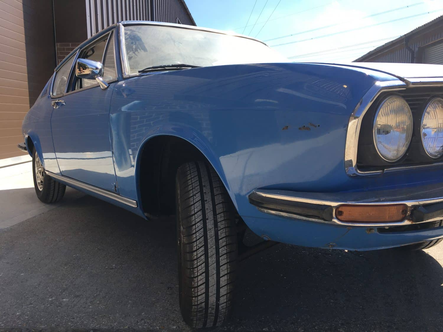 1974 Audi 100 Coupe S in our workshops - Bridge Classic Cars
