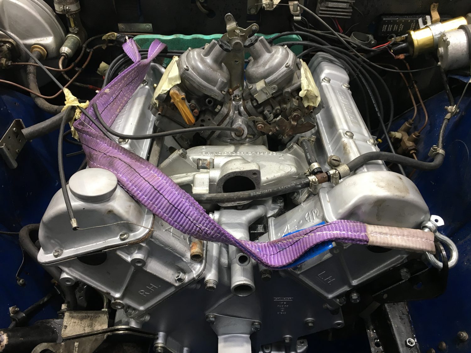 Reinstating the Stag's newly built engine - Bridge Classic Cars