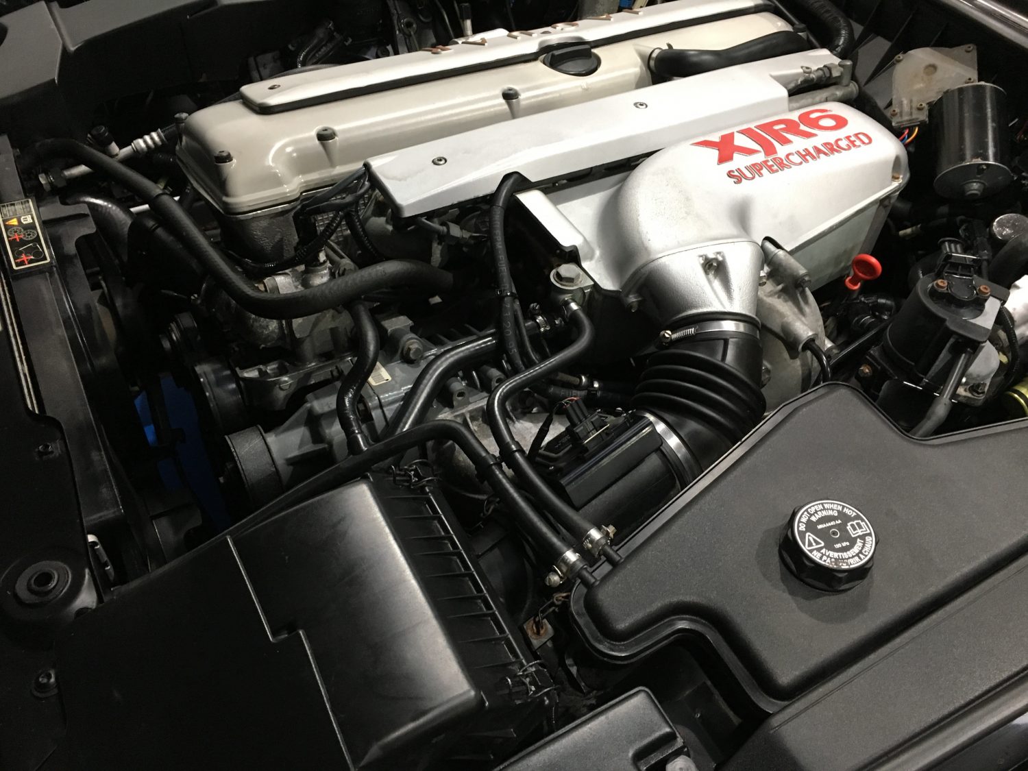 Detailing our 1996 Jaguar XJR Supercharged engine - Bridge Classic Cars