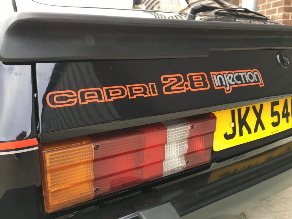 1983 Ford Capri 2.8 Injection - Restoration Complete - Bridge Classic ...