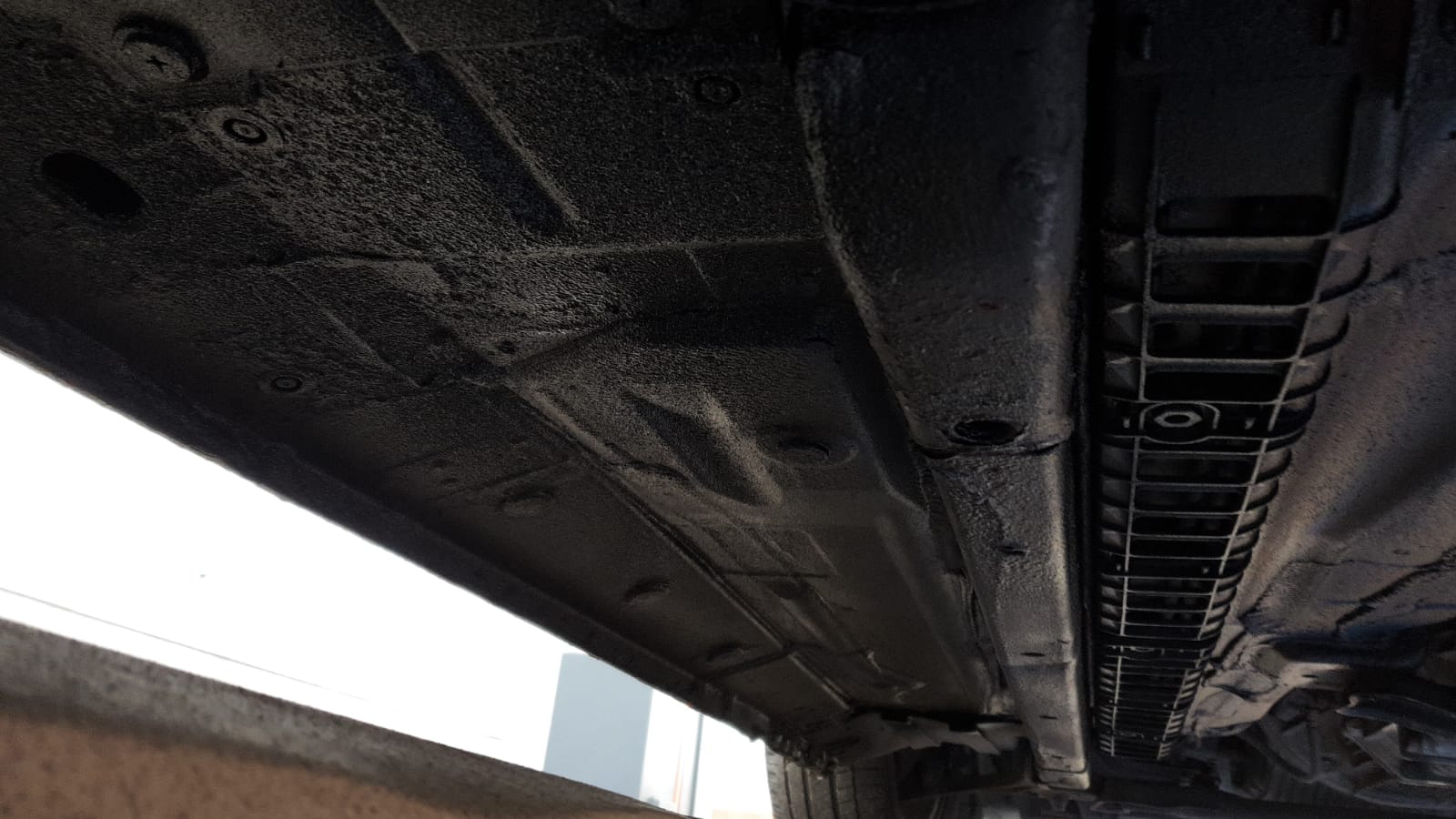 Repairing the S2000 underseal - Bridge Classic Cars