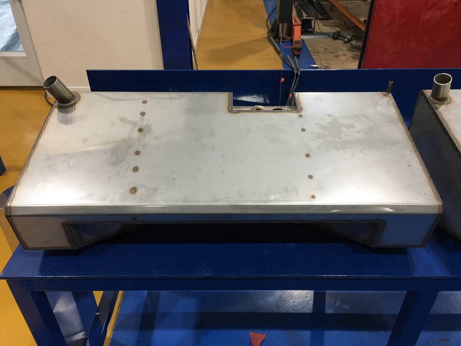 Our new stainless steel fuel tanks have arrived - Bridge Classic Cars