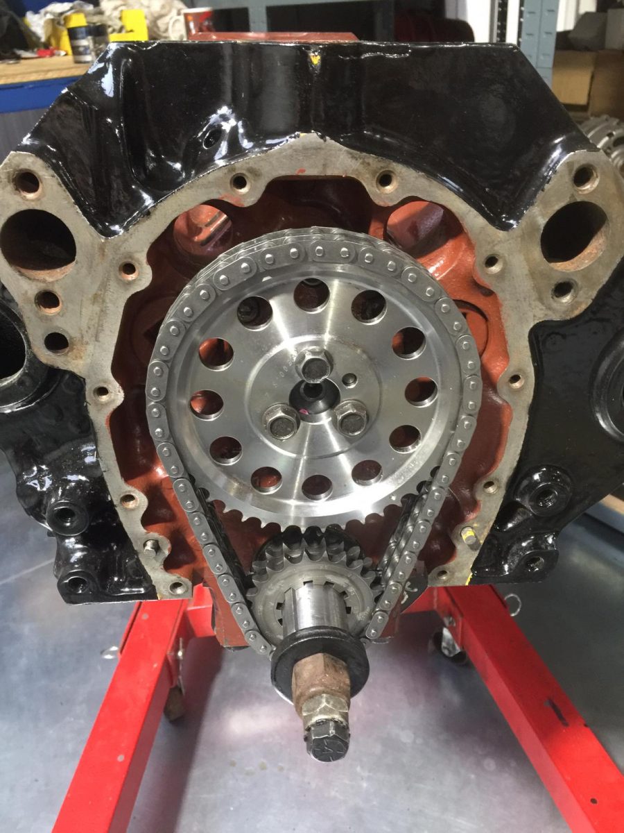 V8 Corvette engine reassembly - Bridge Classic Cars