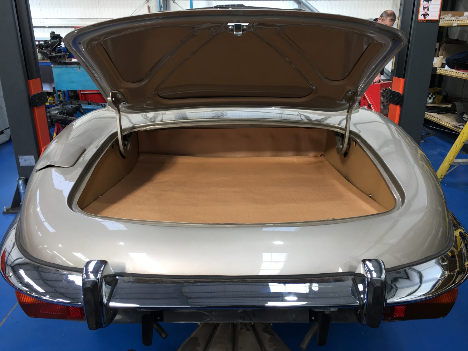 Boot Carpet Fitted - Bridge Classic Cars