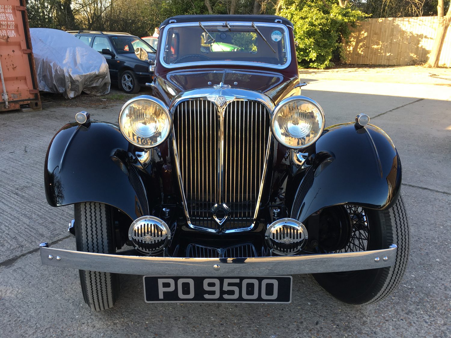 A visit from our 1934 SS2 Sports - Bridge Classic Cars