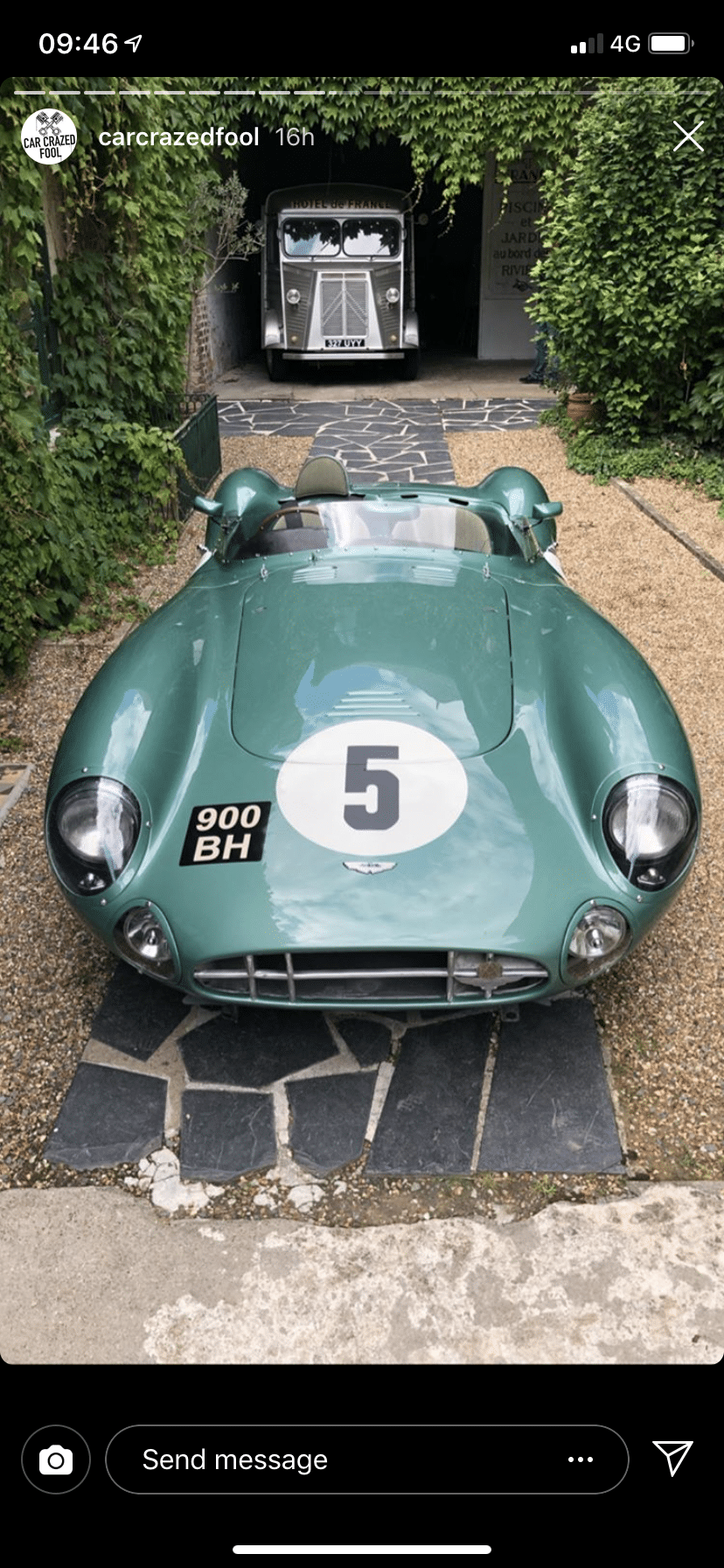 CarCrazedFool in Le Mans with Aston Martin Cambridge - Bridge Classic Cars