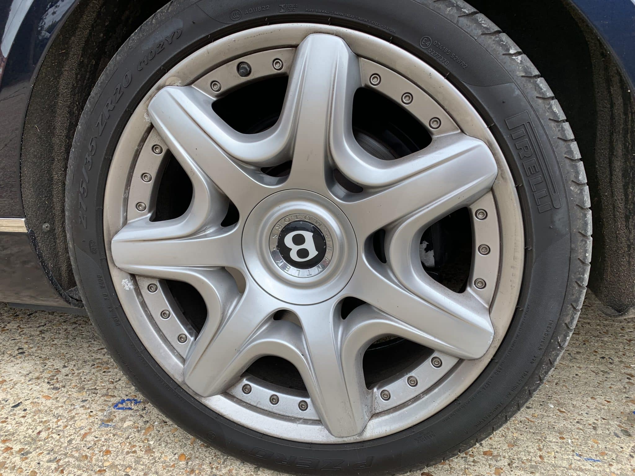 Bentley Continental Wheel Refurbishment - Bridge Classic Cars