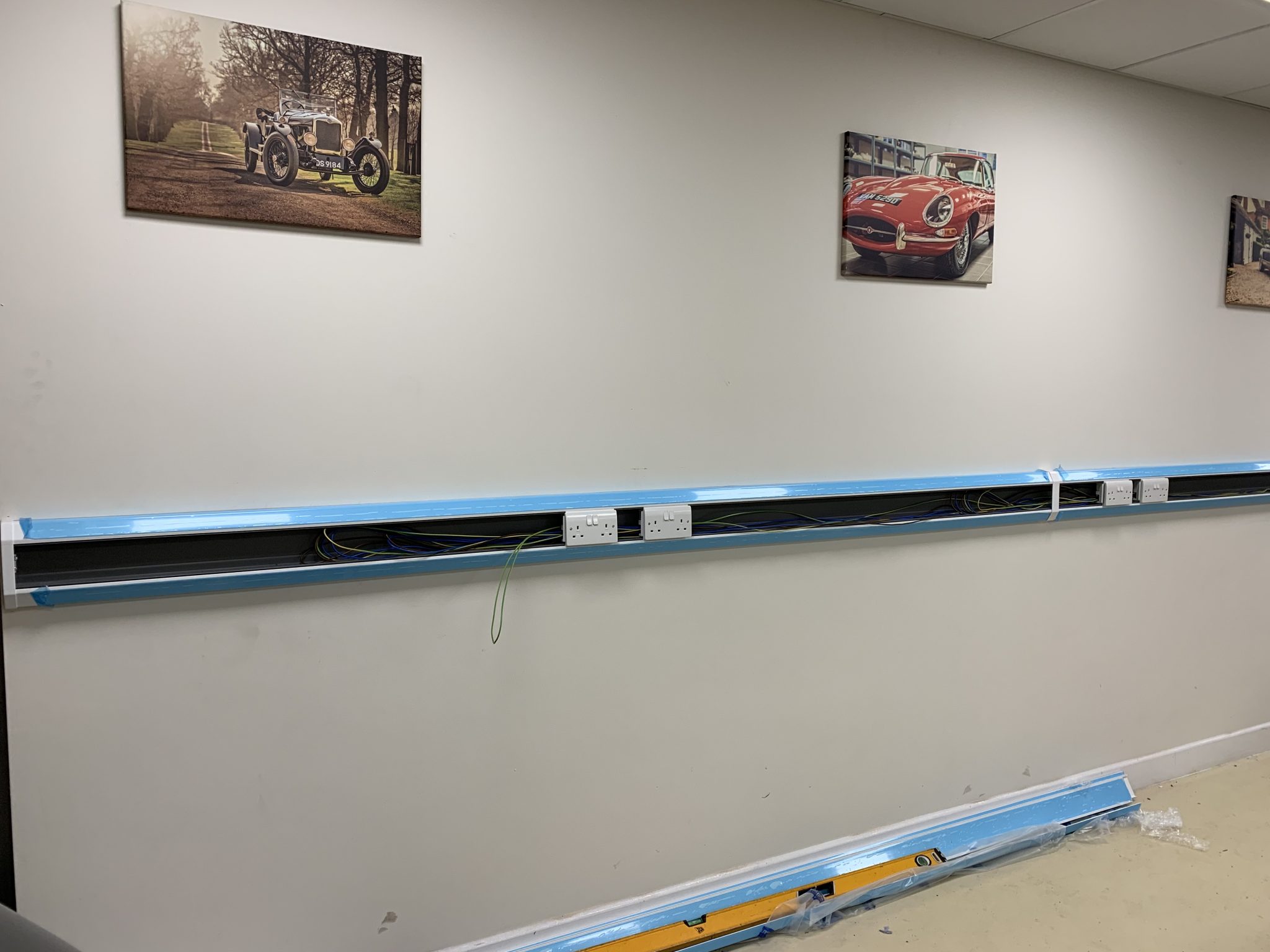 Work begins on our new Trim Shop - Bridge Classic Cars