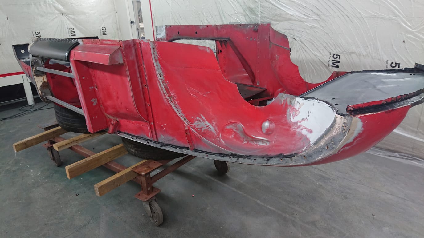 MGA Bodywork Update - Bridge Classic Cars