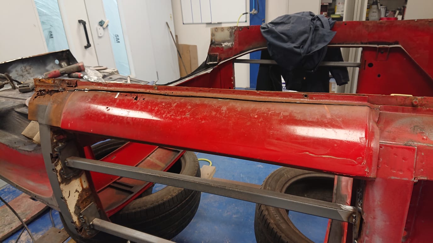 MGA Bodywork Update - Bridge Classic Cars