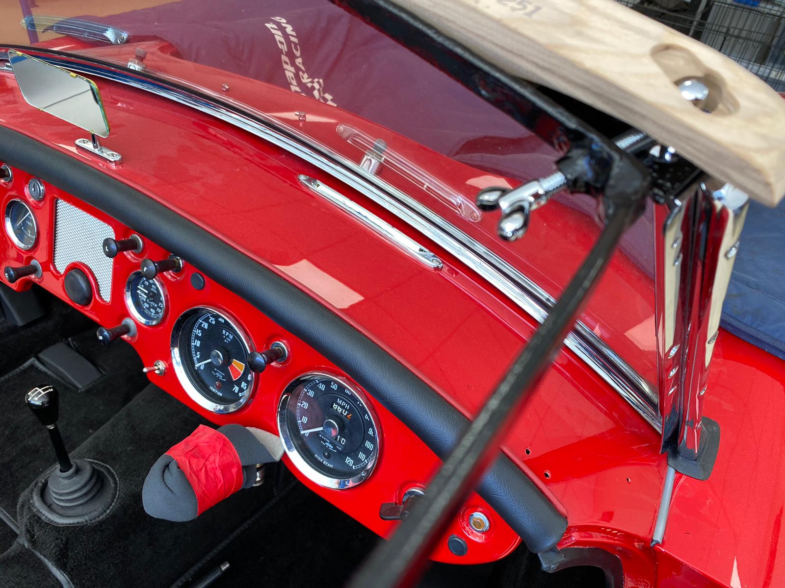 1960 MGA Interior Trim: Soft Top Install - Bridge Classic Cars