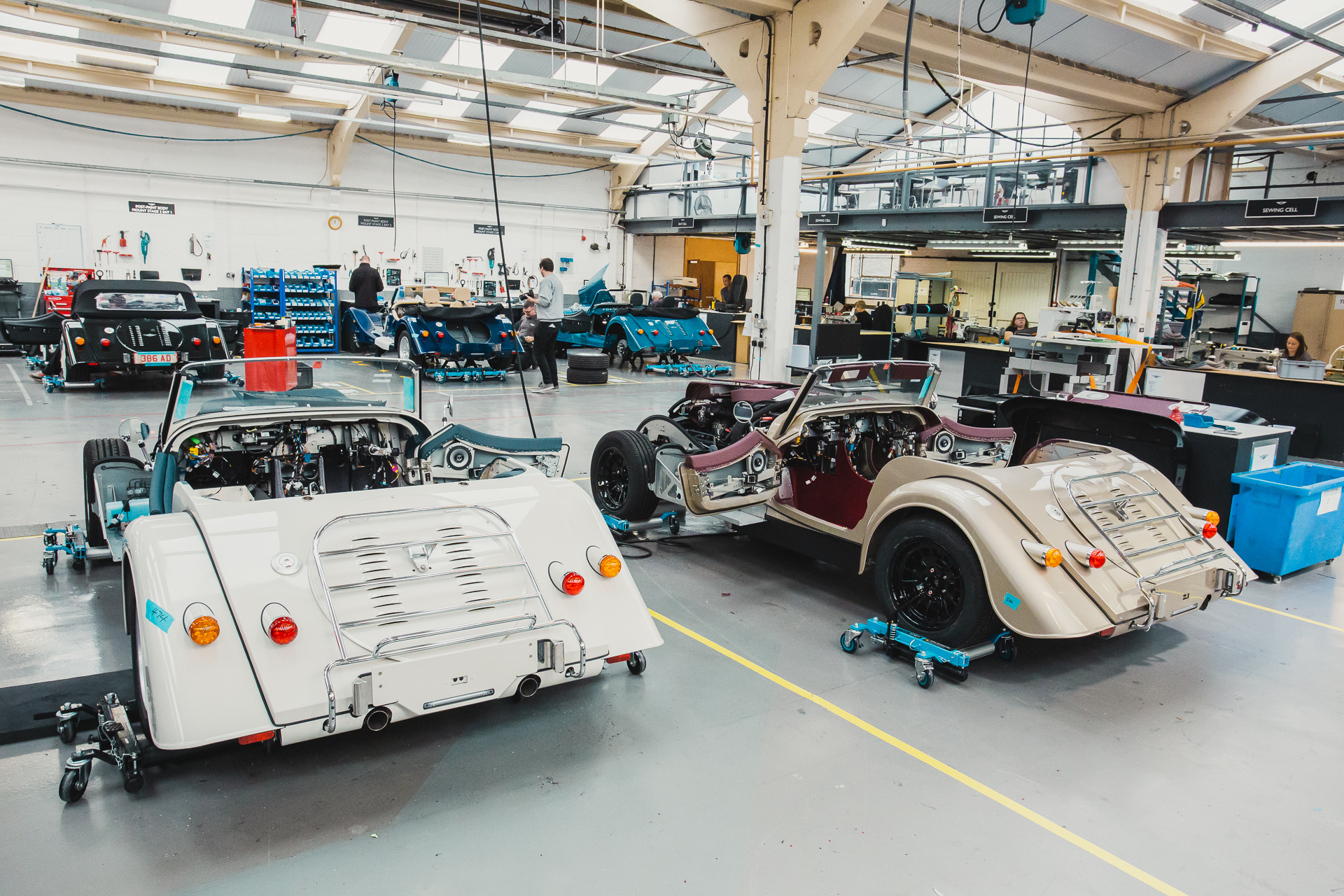 Inside Morgan Motor Company - Bridge Classic Cars