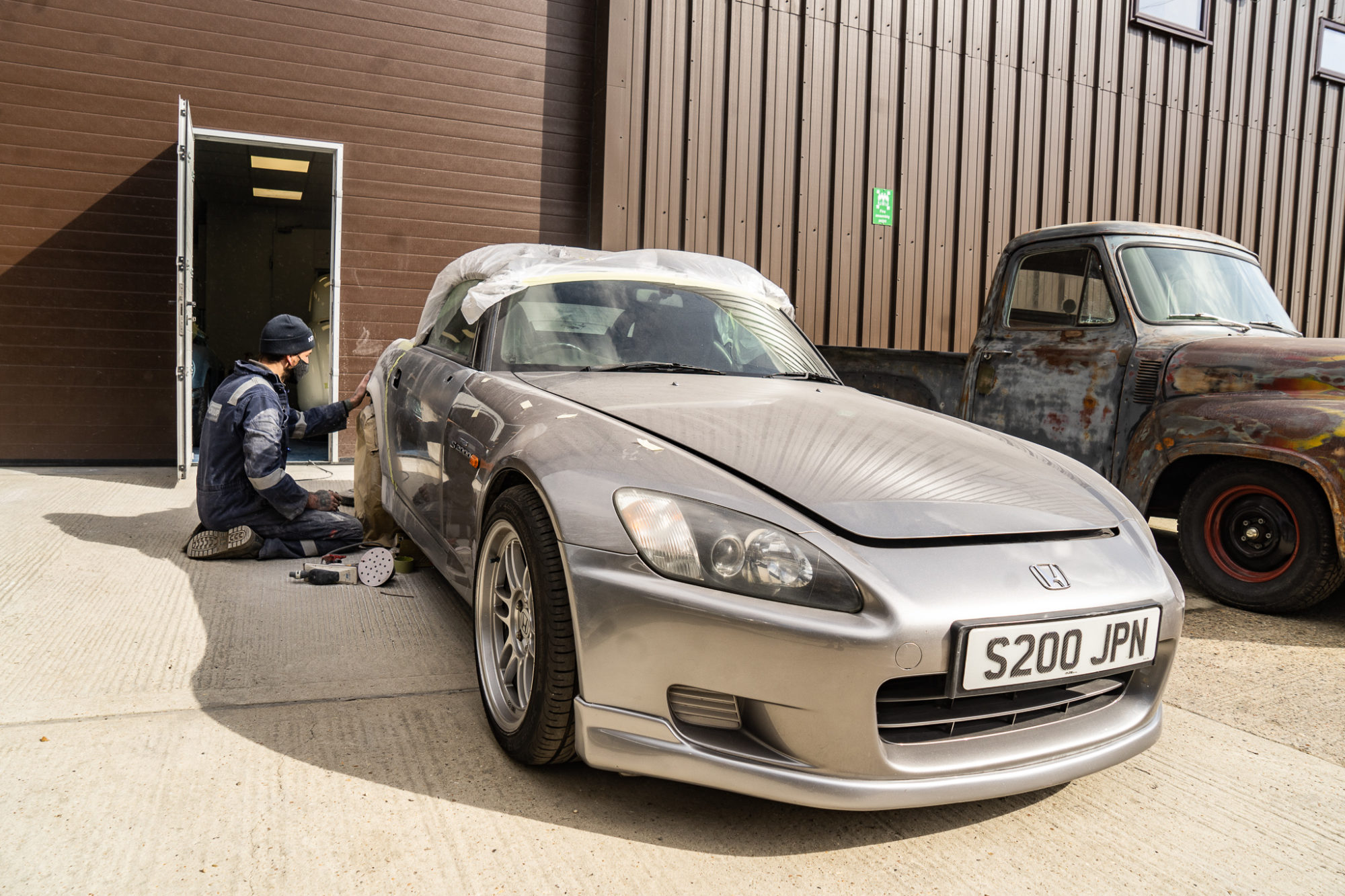 07042021 Honda S2000 Paint Prep (matt)-4 - Bridge Classic Cars : Bridge ...