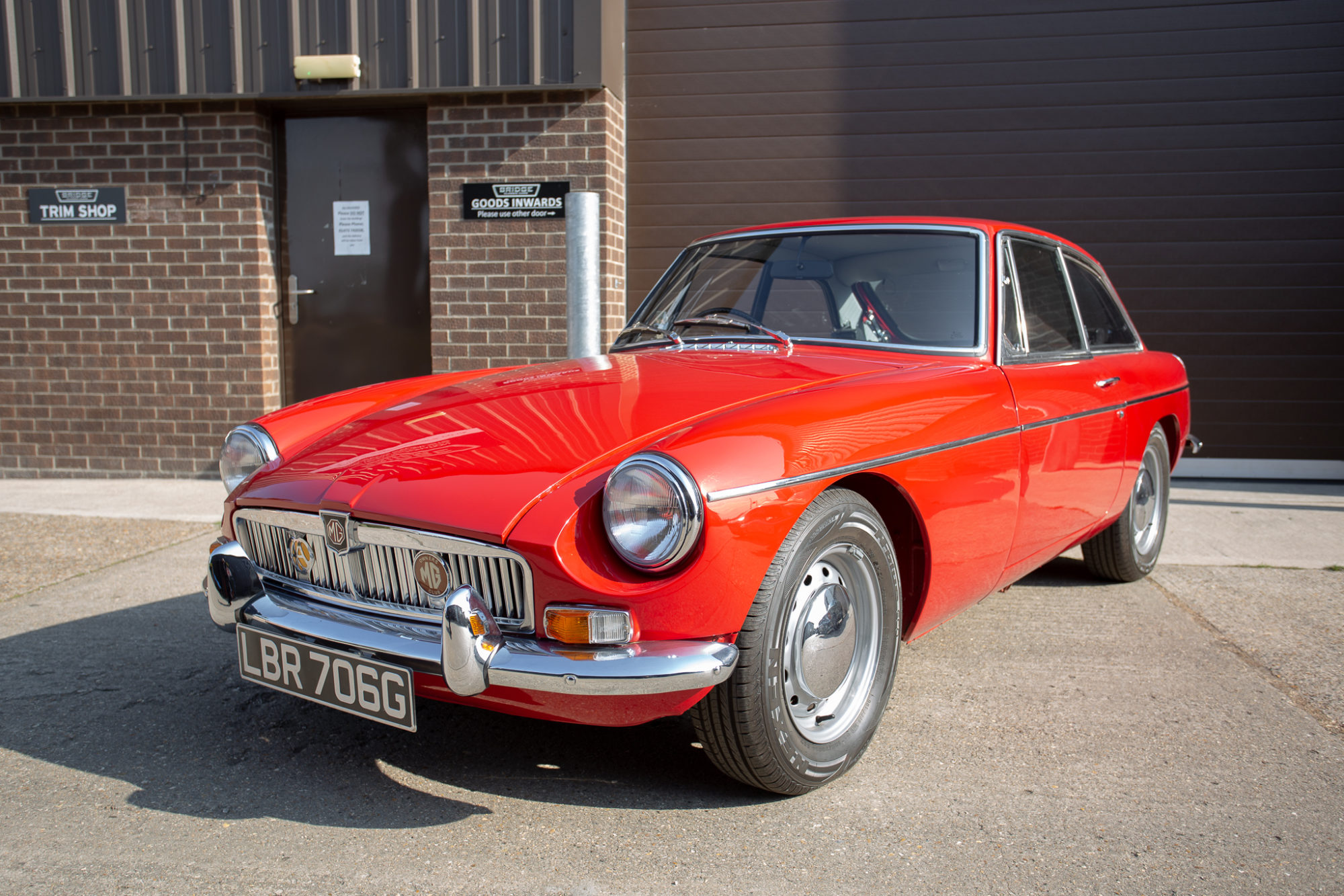 1968 MGB GT Arrival - Bridge Classic Cars
