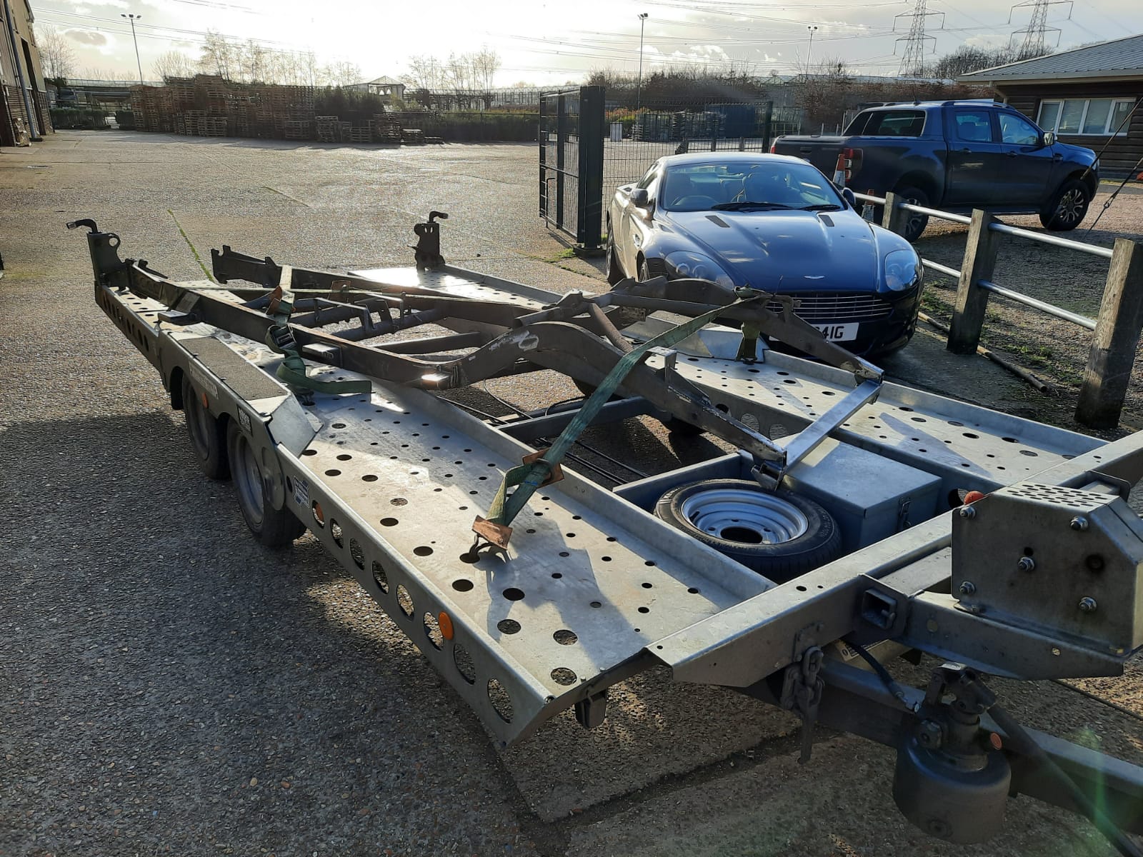Fresh Finish - 1951 Riley RMB Chassis off to Sandblasting and ...
